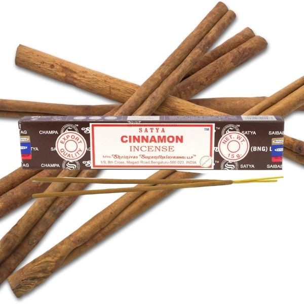 Encens Cinnamon - Cannelle - sticks d'encens - 15 grs - Satya